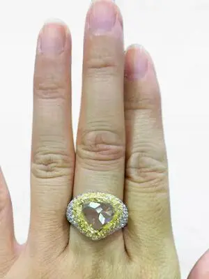 HYT JEWELRY Cocktail Diamond Cocktail Ring