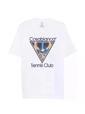 Casablanca Graphic-print T-shirt - White