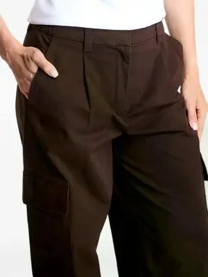 Calvin Klein Elasticated-waist Cotton Cargo Pants