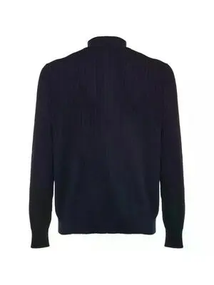 Loro Piana Ribbed-knit Cashmere Zip-up Cardigan