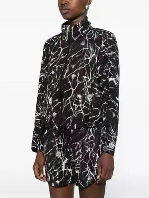 DEHA Abstract Print Zip-up Jacket