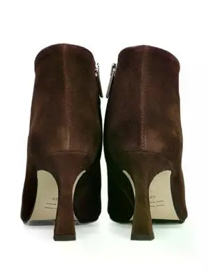 THE SELLER Pointed-toe V-cut Ankle Boots