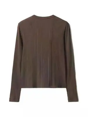 Maison Kitsuné Baby Fox Ribbed-knit Cardigan