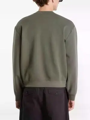 Karl Lagerfeld Long-sleeve Logo-patch Sweatshirt