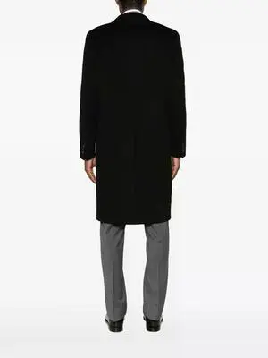 Caruso Double-breasted Peaked-lapel Coat