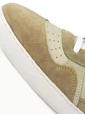 GROUNDIES Nova Perforated Panelled Sneakers