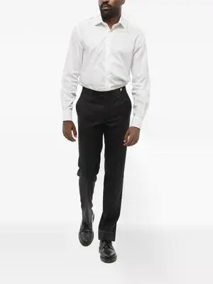 Corneliani Mantua Wool Trousers - Black