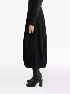LEMAIRE Balloon Skirt In Silk Crepe De Chine