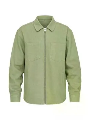 REVOLUTION NOW Zip-up Chest-pocket Jacket - Green