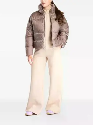 EA7 Natural Ventus7 Padded Bomber Jacket