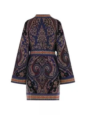 Etro Paisley-pattern Belted Jacket