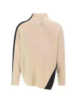ELENA MIRÒ Asymmetrical Panelled Sweater
