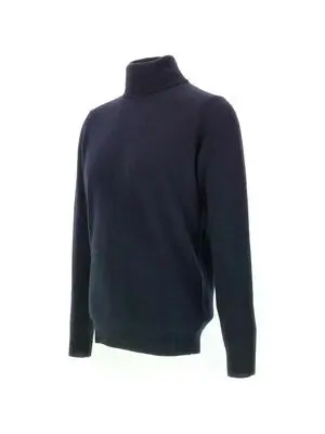 KANGRA Roll Neck Sweater - Blue