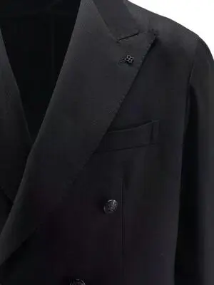 Tagliatore Double-breasted Peak-lapel Suit Jacket