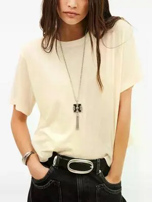 Ba&sh Take Slogan-print T-shirt