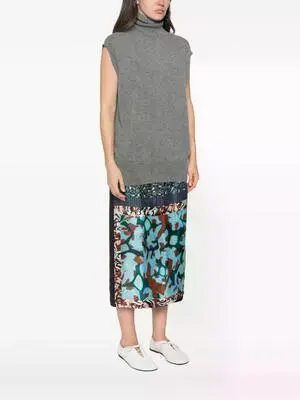 Sofie D'hoore Roll-neck Sleeveless Vest