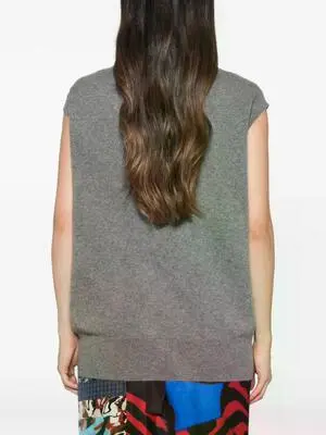 Sofie D'hoore Roll-neck Sleeveless Vest