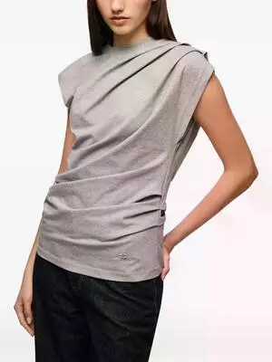 GANNI Top In Draped Jersey