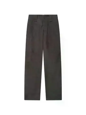 MARANT ETOILE Rhil Cotton Twill Trousers - Grey
