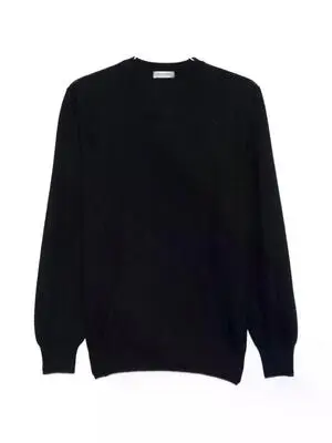 VENGERA Textured-knit Virgin Wool Sweater - Blue