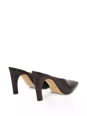 MALONE SOULIERS Rowe Leather Mules