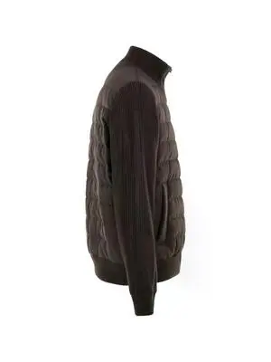 Herno Quilted-knit Padded Jacket