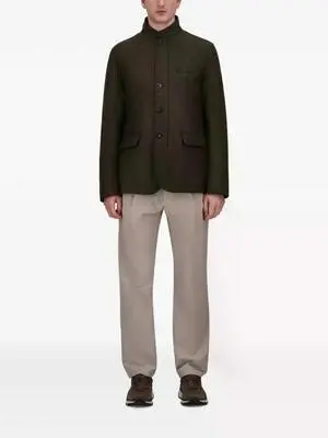 Herno High-neck Button-up Jacket