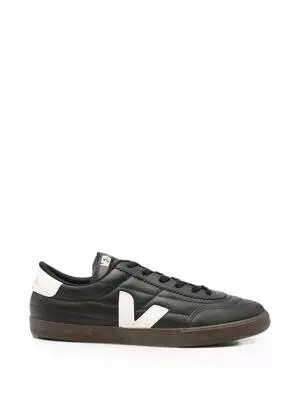 VEJA Logo-patch Gum-sole Sneakers - Black