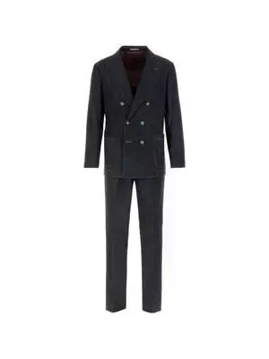 Brunello Cucinelli Blue Denim Suit