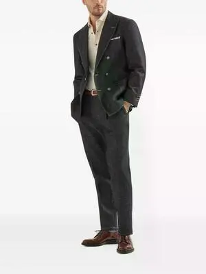 Brunello Cucinelli Blue Denim Suit