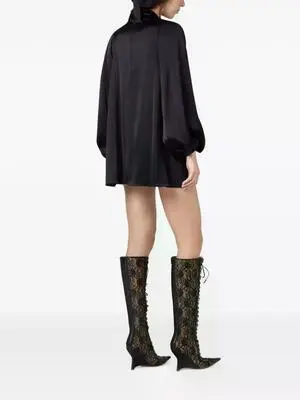 Giuseppe Di Morabito Draped Crystal-embellished Mini Dress