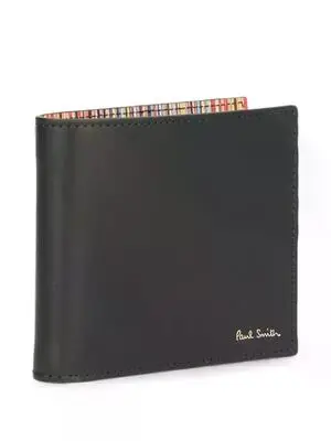 Paul Smith Leather Signature Strip Interior Billfold Wallet