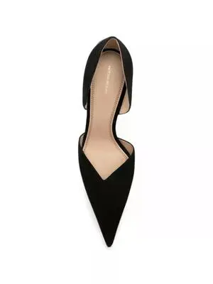Victoria Beckham Suede D'orsay Pumps