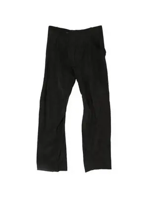 LEON EMANUEL BLANCK Panelled Raw-edge Trousers - Black