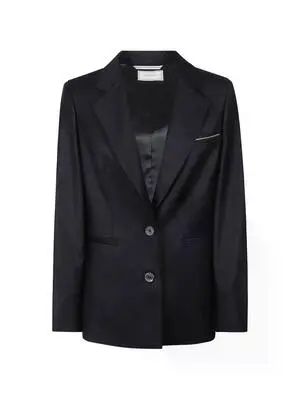 Peserico Embellished Single-breasted Blazer - Blue
