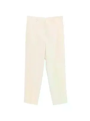 CIRCOLO 1901 Corduroy-effect Tailored Trousers - Neutrals