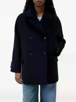 Closed Caban Double-breasted Jacket