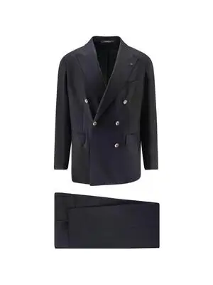Tagliatore Pin-detail Double-breasted Suit