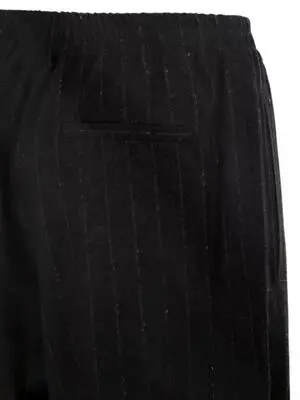 Brunello Cucinelli Sequin-embellished Pinstripe Trousers