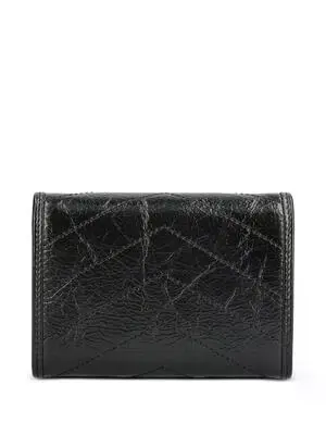 Saint Laurent Tri-fold Leather Wallet