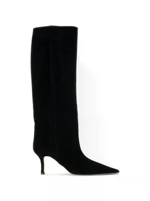 Gucci Naomi Pointed-toe Boots - Black