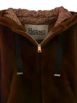 Herno Faux-fur Hooded Jacket