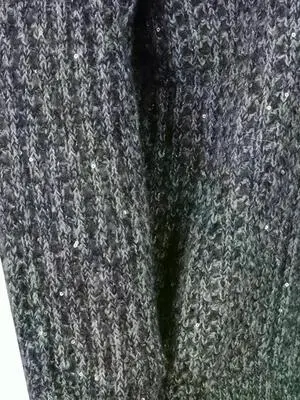 Peserico Sequin-embellished Open-knit Cardigan