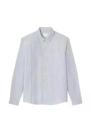 A.p.c. Striped Button-down Shirt - Blue