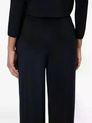 Issey Miyake Elasticated-waist Straight-leg Trousers