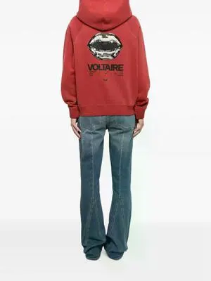 Zadig&Voltaire Georgy Mo Tour Logo-embroidered Hoodie