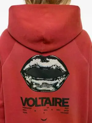 Zadig&Voltaire Georgy Mo Tour Logo-embroidered Hoodie