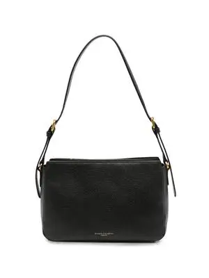 GIANNI CHIARINI Laura Leather Shoulder Bag - Black