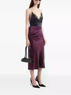 Nina Ricci Asymmetrical Draped Skirt