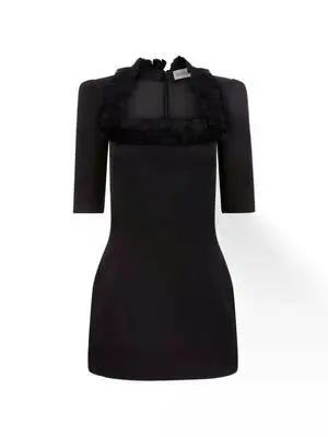 Nina Ricci Ruffle-trim Mini Dress